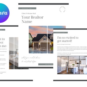 Realtor Client Welcome Template - Etsy