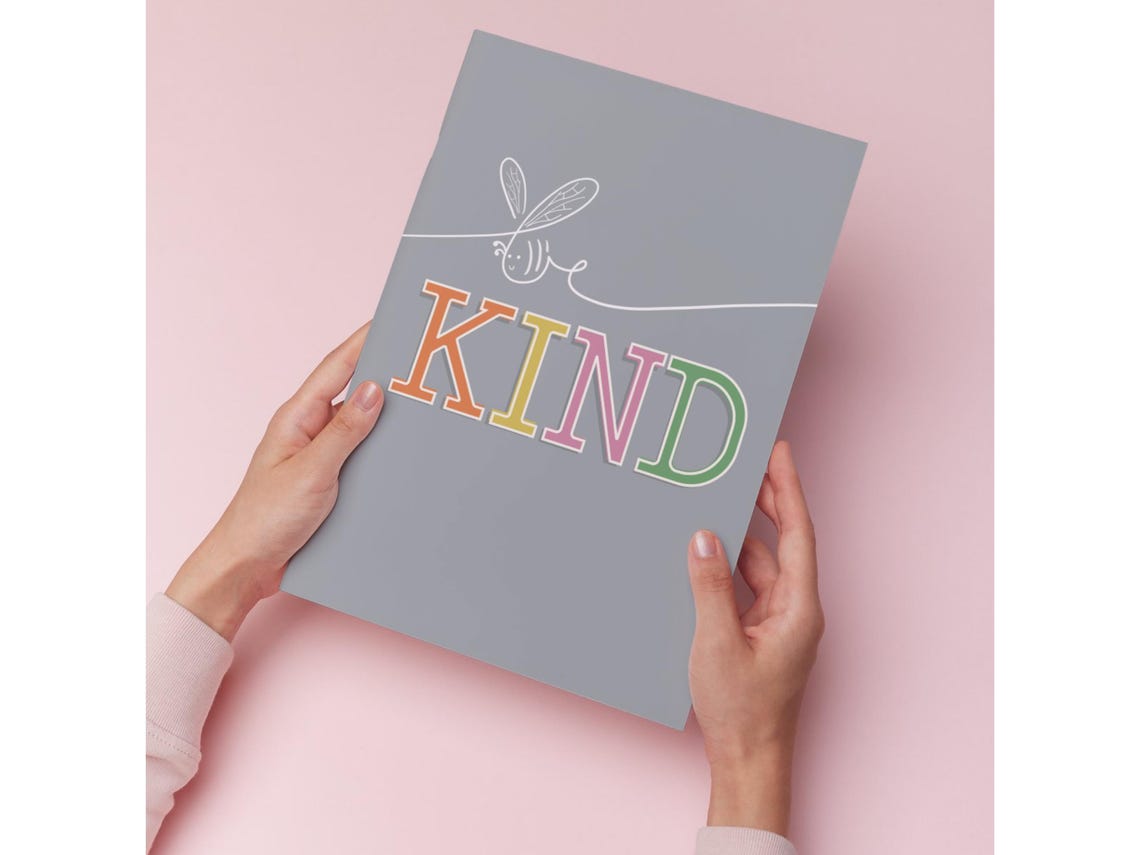 Bee Kind Nursery Print: Colorful Kids Room Decor (digital Download) - Etsy