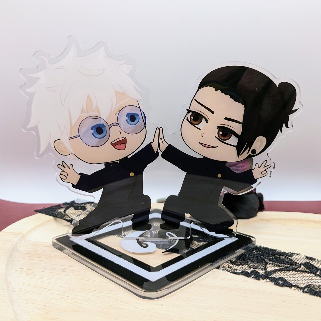 Chibi Best Friends Anime Acrylic Standee - Etsy