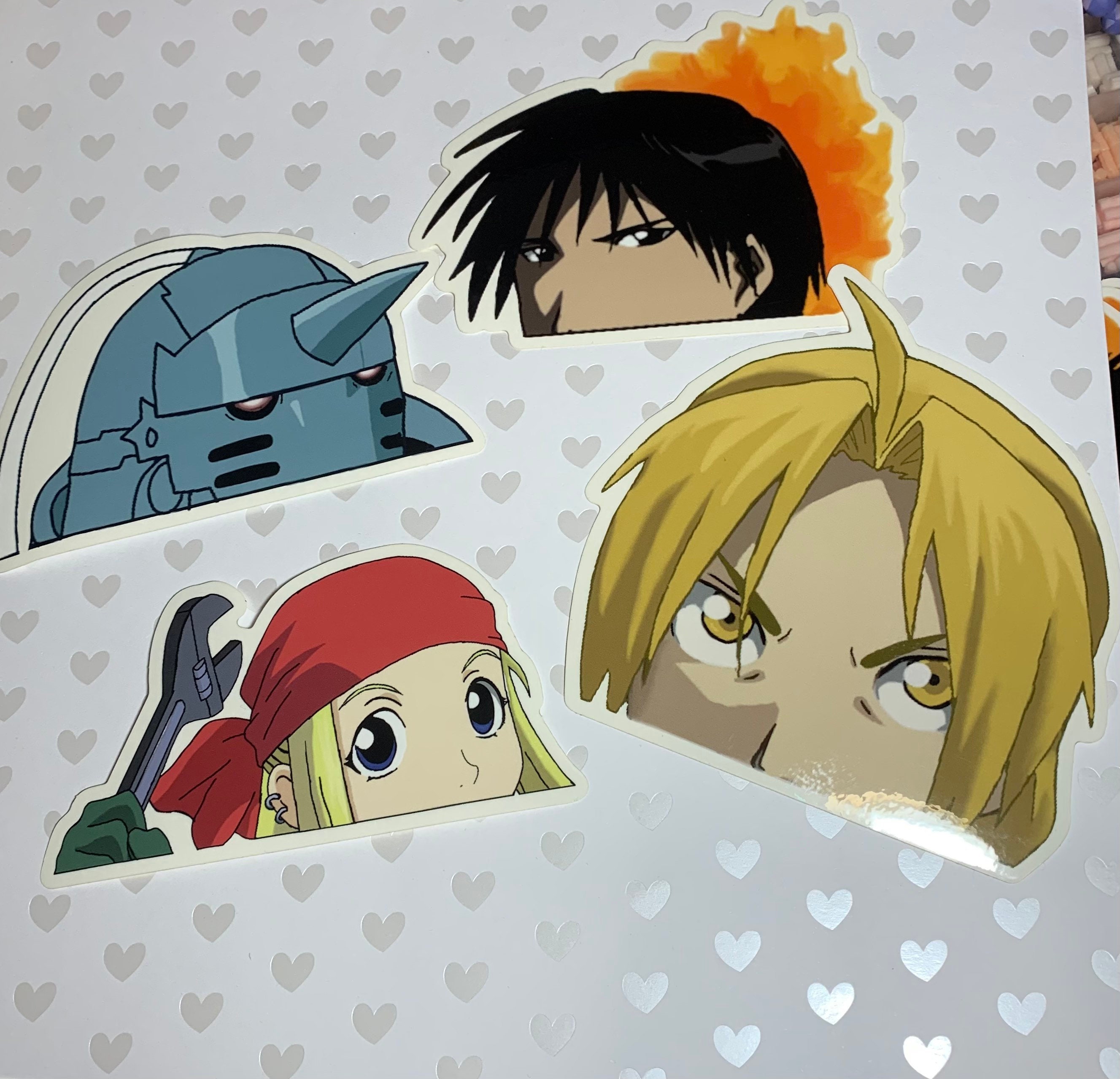 FMA Peeker Stickers Car Laptop Waterbottle - Etsy