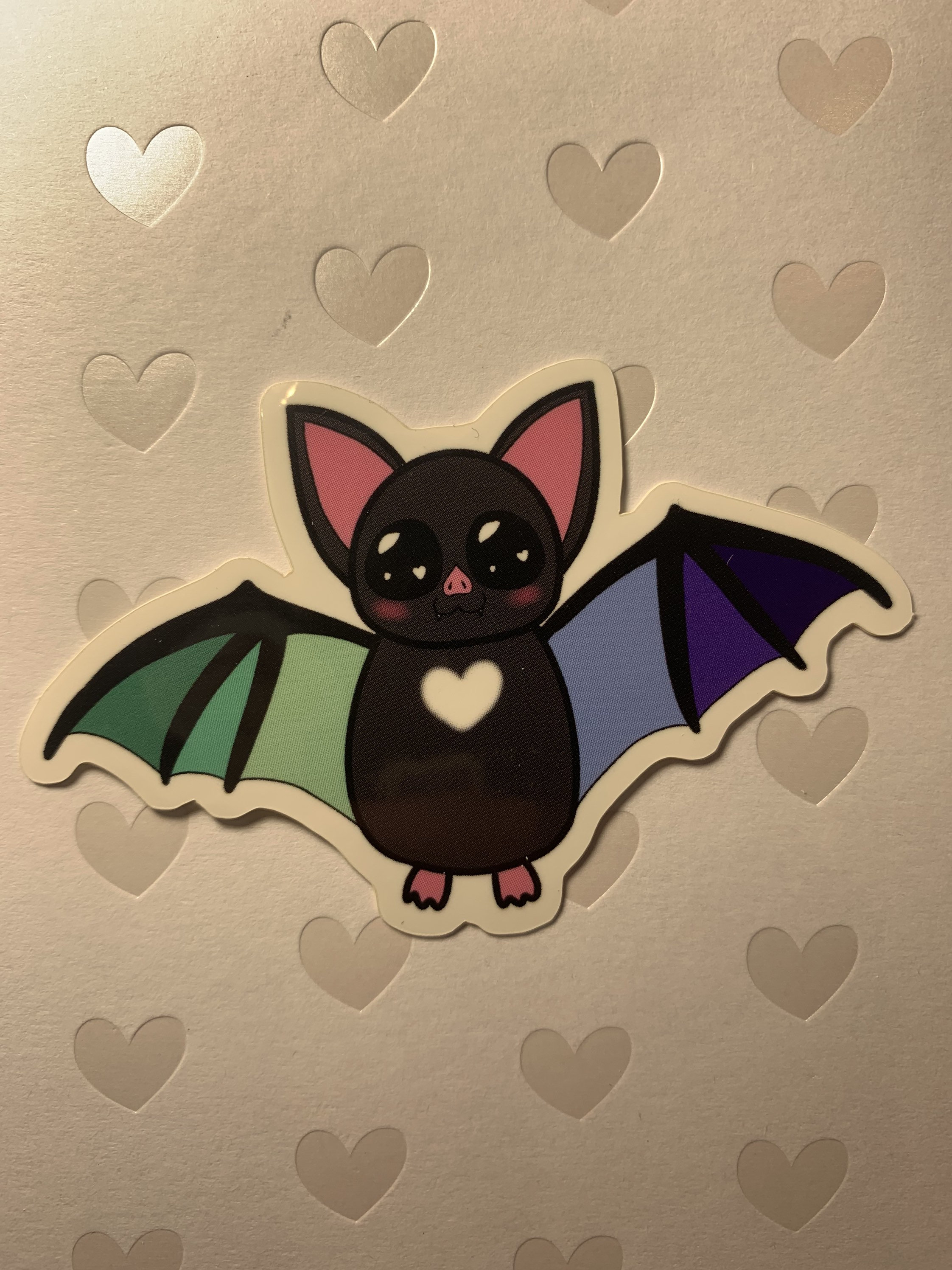 Fruity Bat Stickers Pride Bats | Etsy