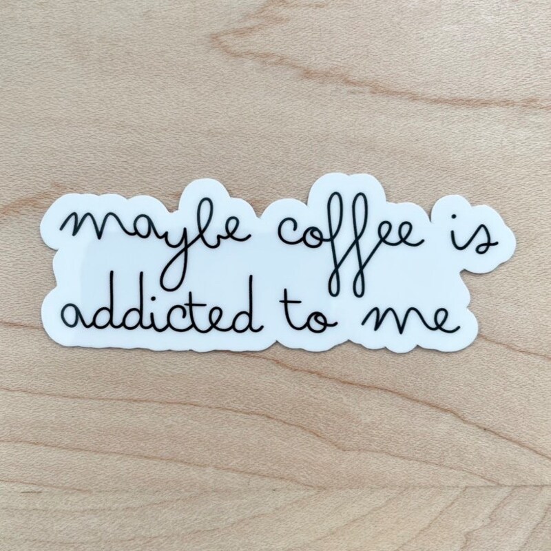 Iced Coffee Sticker - Etsy