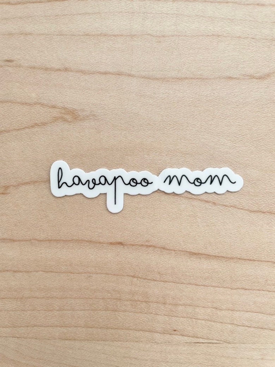Havapoo Mom Sticker, Havapoo Sticker, Dog Mom Sticker, Dog Laptop ...