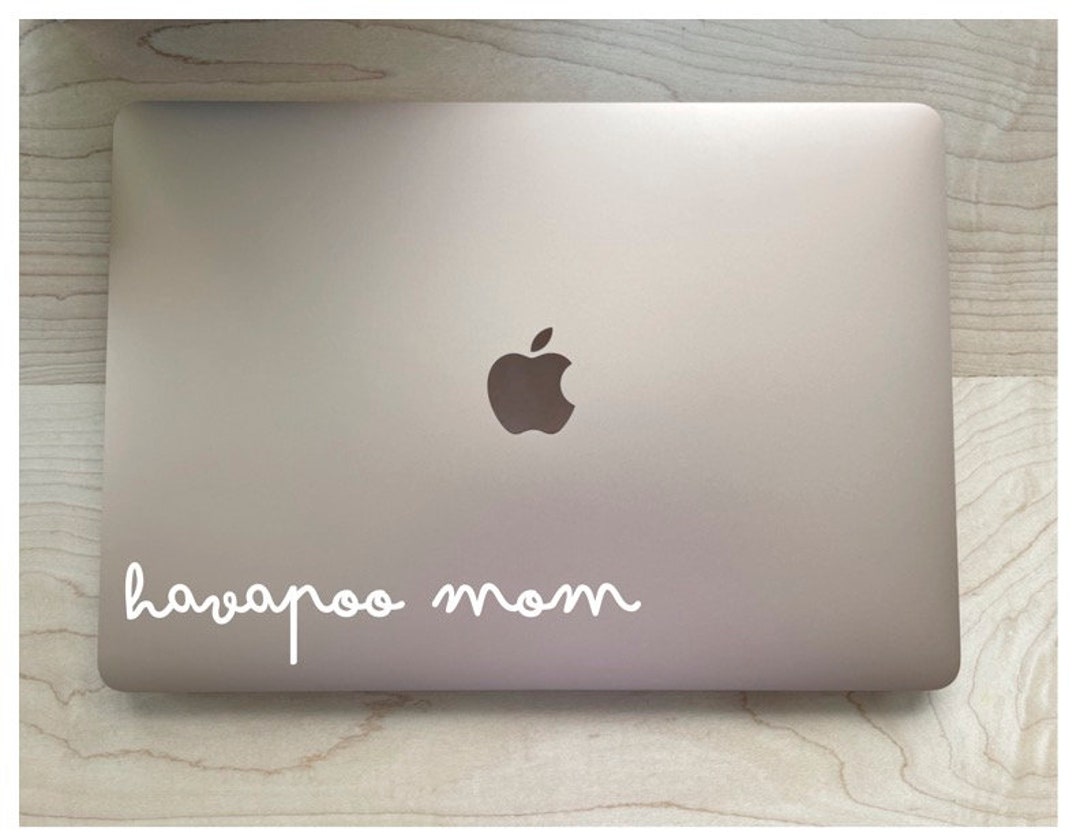 Havapoo Mom Car Decal, Havapoo Mom Gift, MacBook Dog Decal, Dog Luggage ...