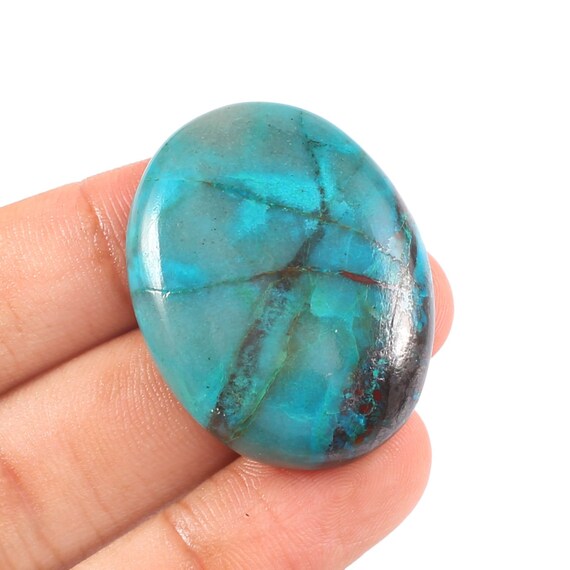 Craft Supplies & Tools Materials MI28-36 Chrysocolla 100% Natural ...