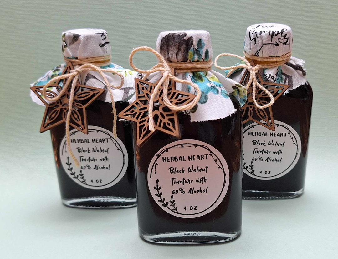 Organic Black Walnut Tincture | Para-detox | Digestive Health & Immune ...