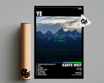 Album Cover Tracklist | Etsy