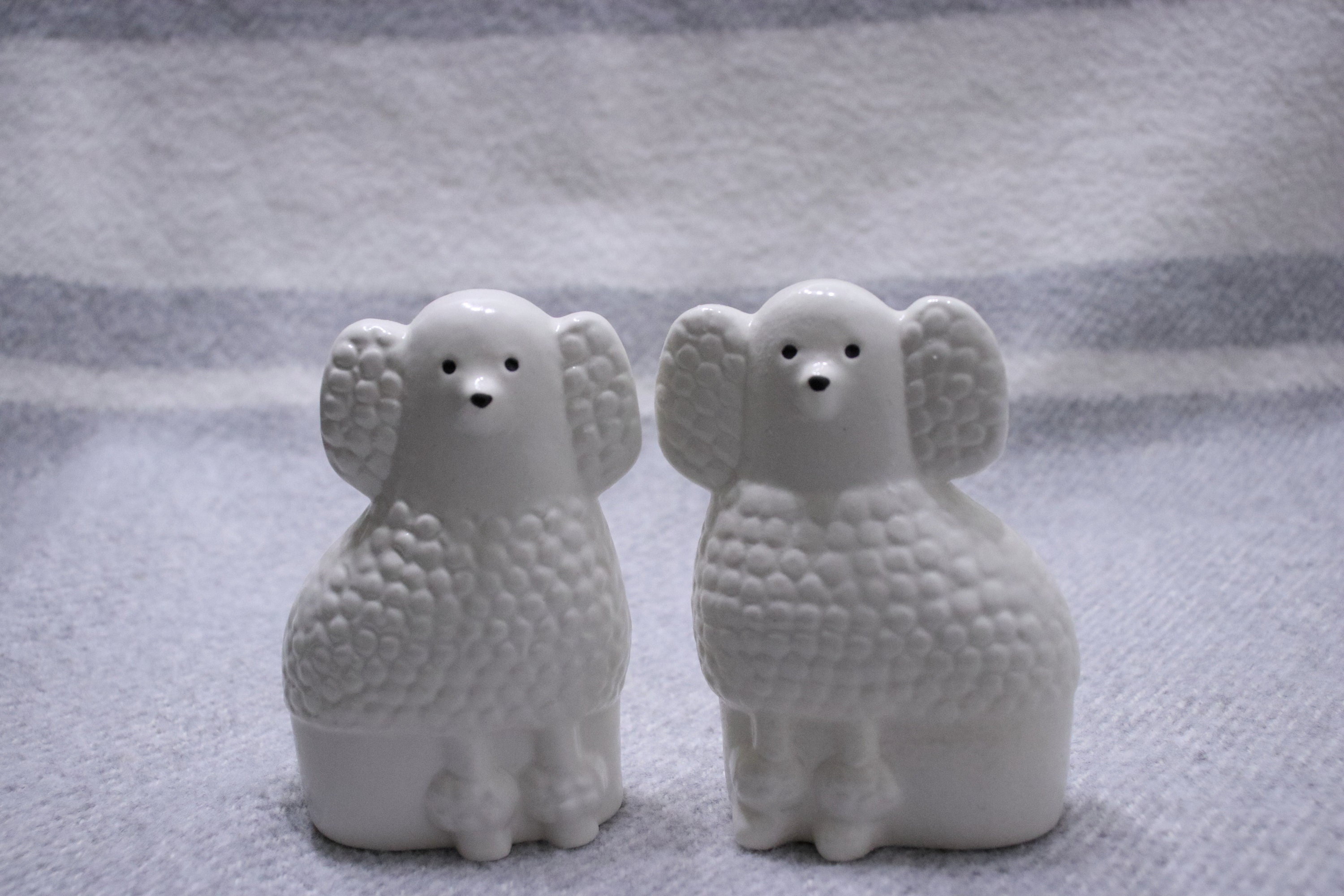 Lisa Larson Gustavsberg Collection Retro Fluffy Twin Poodles - Etsy