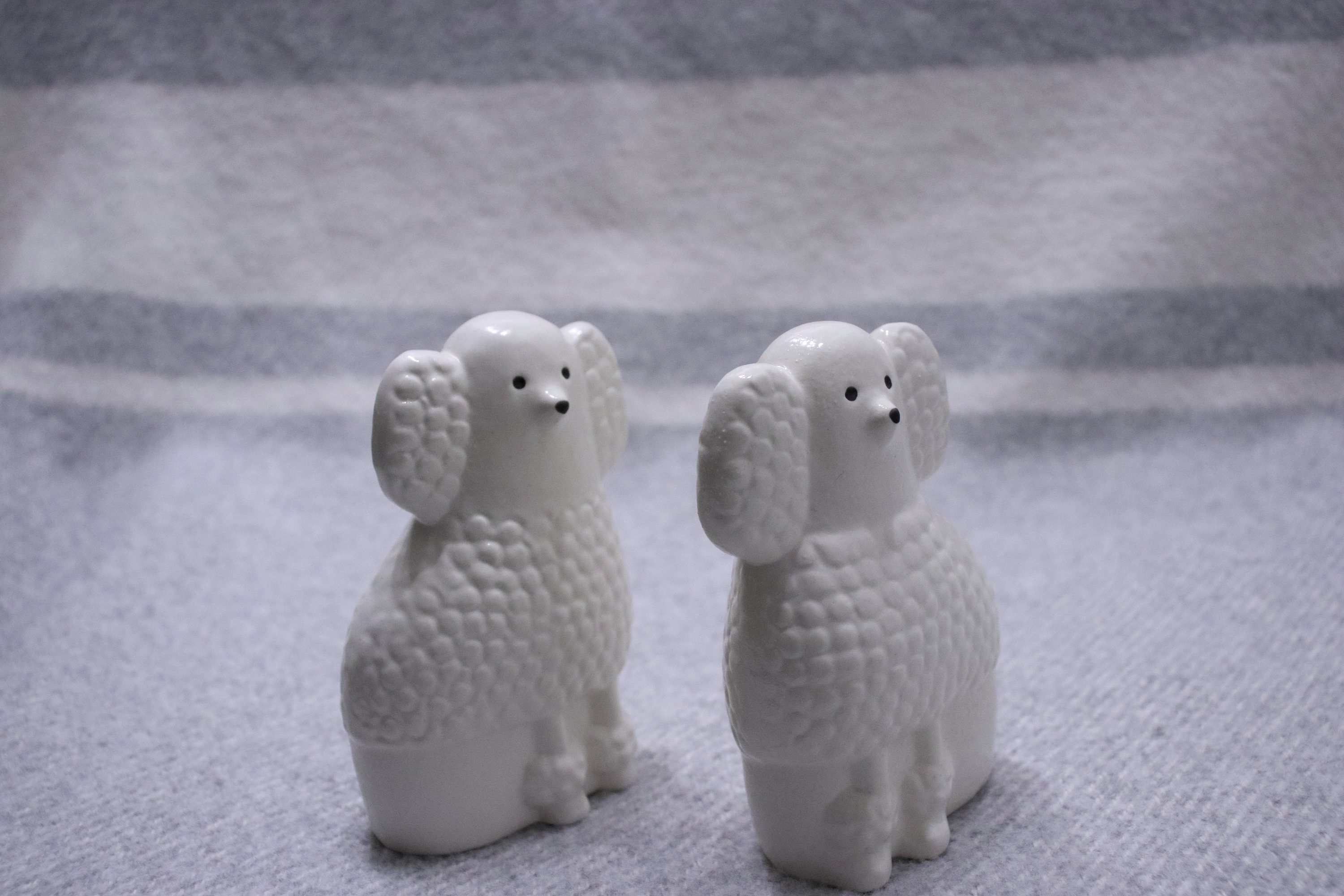 Lisa Larson Gustavsberg Collection Retro Fluffy Twin Poodles - Etsy
