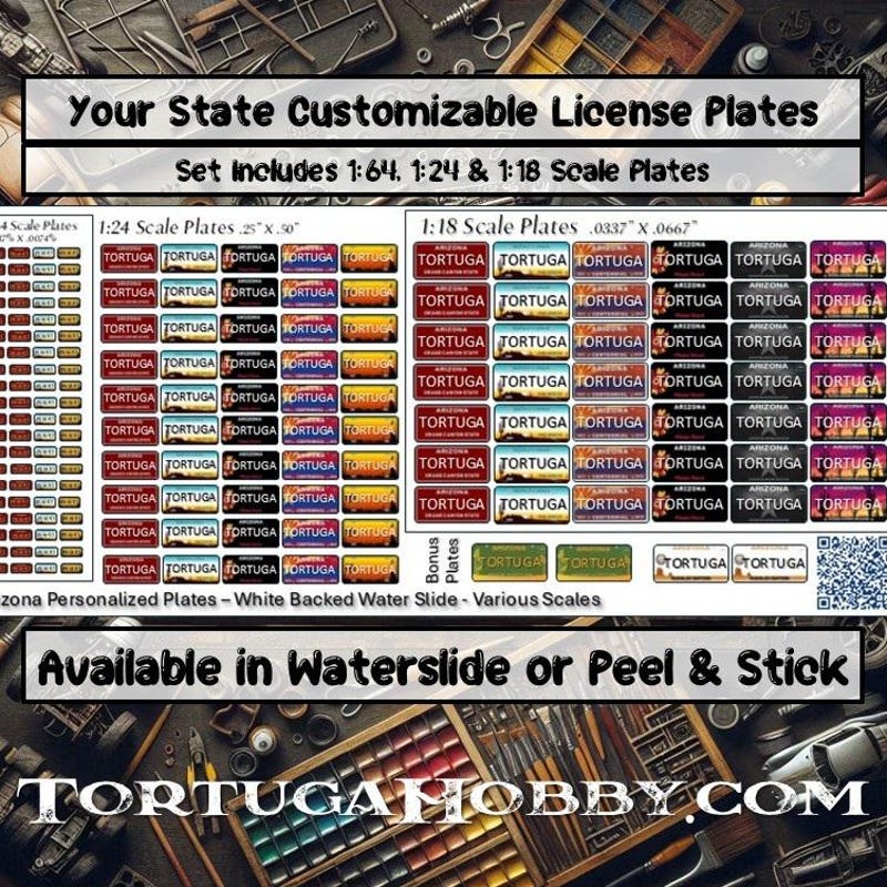 Stick on License Plates - Etsy