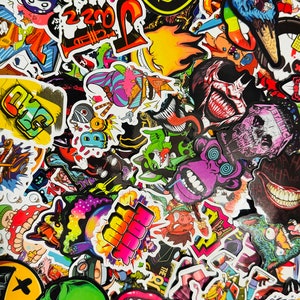 Skateboard/graffiti Stickers - 25 Sticker Pack - Buy 1 Get 1 Free! - Etsy