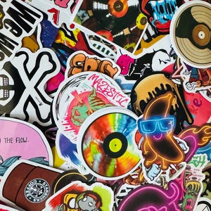 Skateboard/graffiti Stickers - 25 Sticker Pack - Buy 1 Get 1 Free! - Etsy