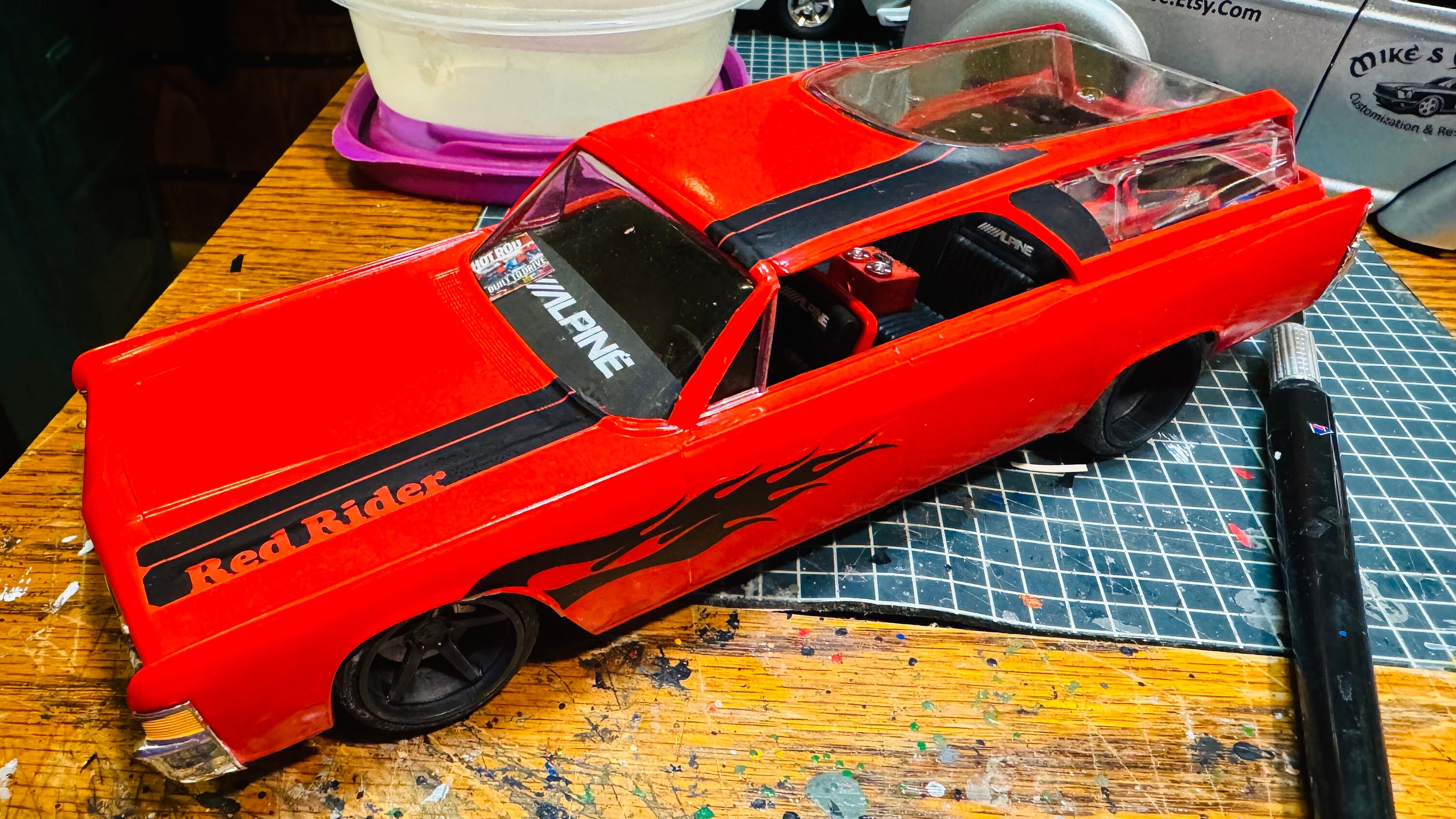 1:24 Scale Customizable Racing Stripes for Plastic/metal Model Cars ...