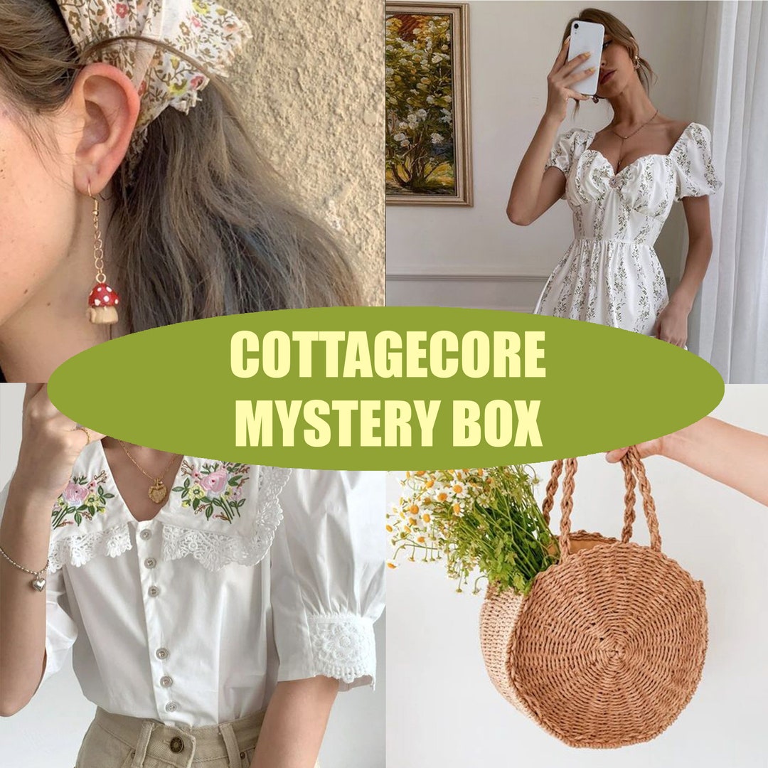 Cottagecore Mystery Box Thrifted Clothing Bundle Surprise Box Vintage ...