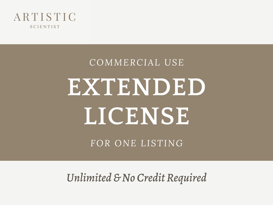 Extended License for Commercial Use - for A Single Listing - Add-on ...