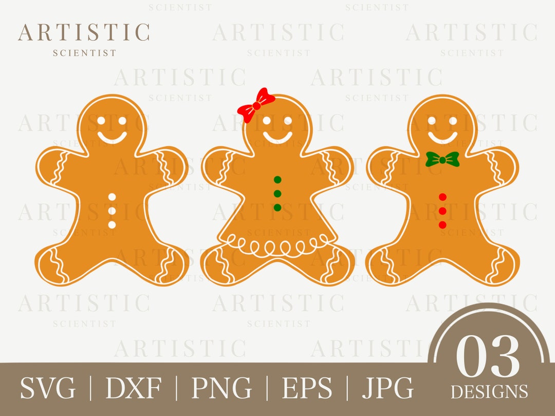 Gingerbread Svg Ginger Bread Svg Gingerbread Face Svg - Etsy