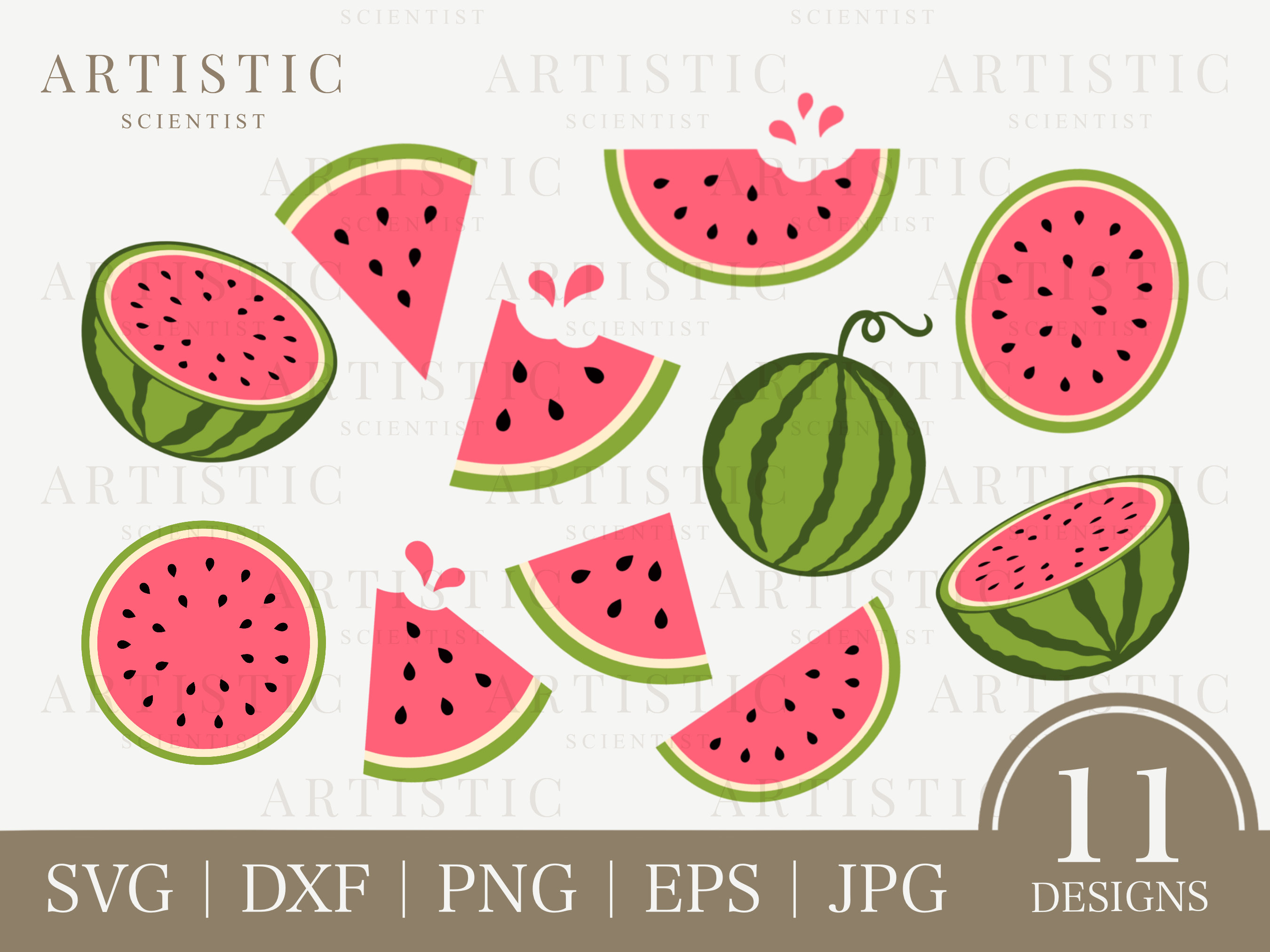 Watermelon Svg Watermelon Svg Bundle Watermelon Png | Etsy