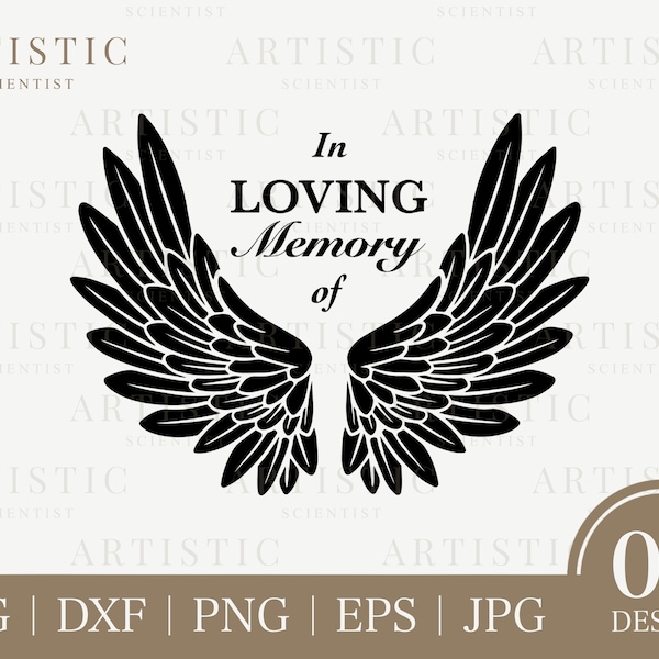 In Loving Memory Baby Svg - Etsy