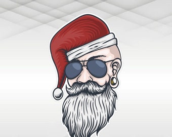 Bad Santa Decal - Etsy
