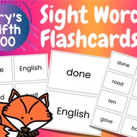 Dolch Sight Words - Etsy