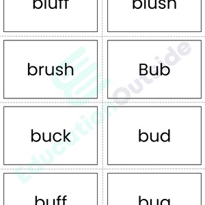 Short U, Flash Cards, Vowels, Phonics, Education Printables, Learning ...