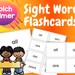 Kindergarten Dolch Sight Word Flashcards Education Printables Early ...