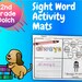 2nd Grade Dolch Sight Words Activity Mat Activity Sheets Daycare ...