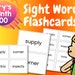 Fry Sight Words | 100 Sight Words | Printable Flash Cards | 4th Grade ...