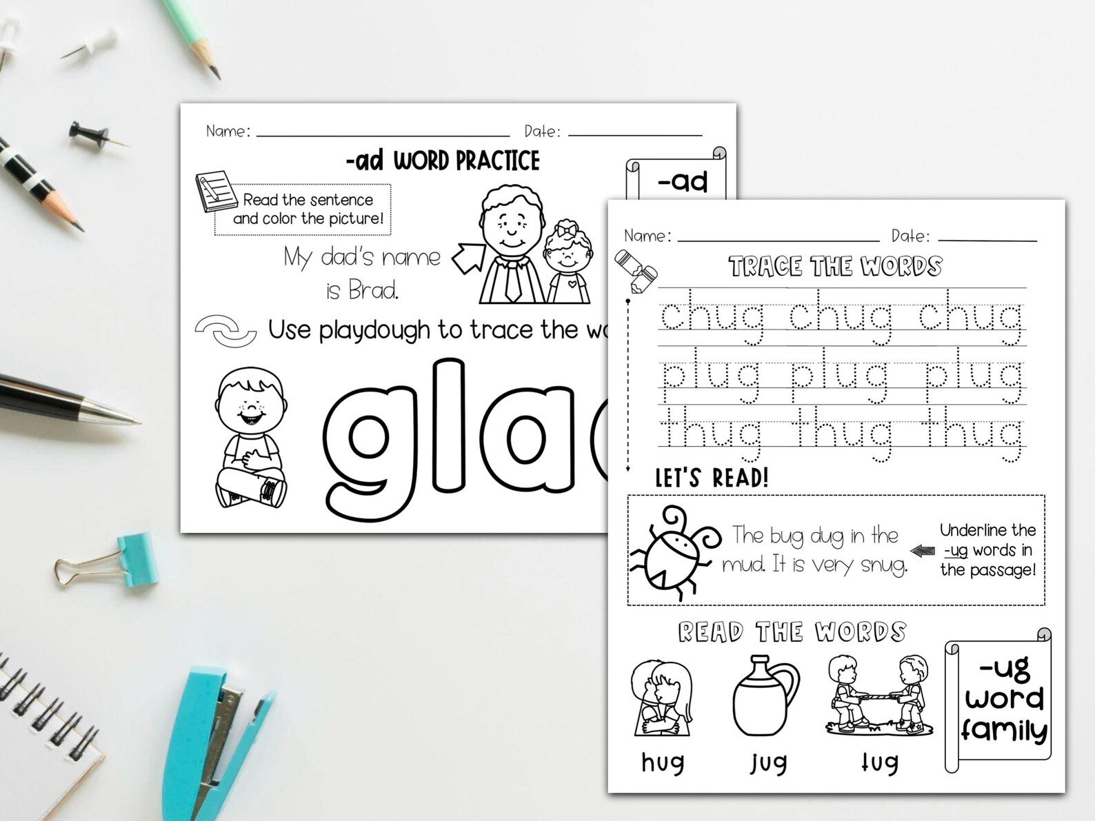 Word Families Short Vowels Vowel Sounds 1st Grade | Etsy