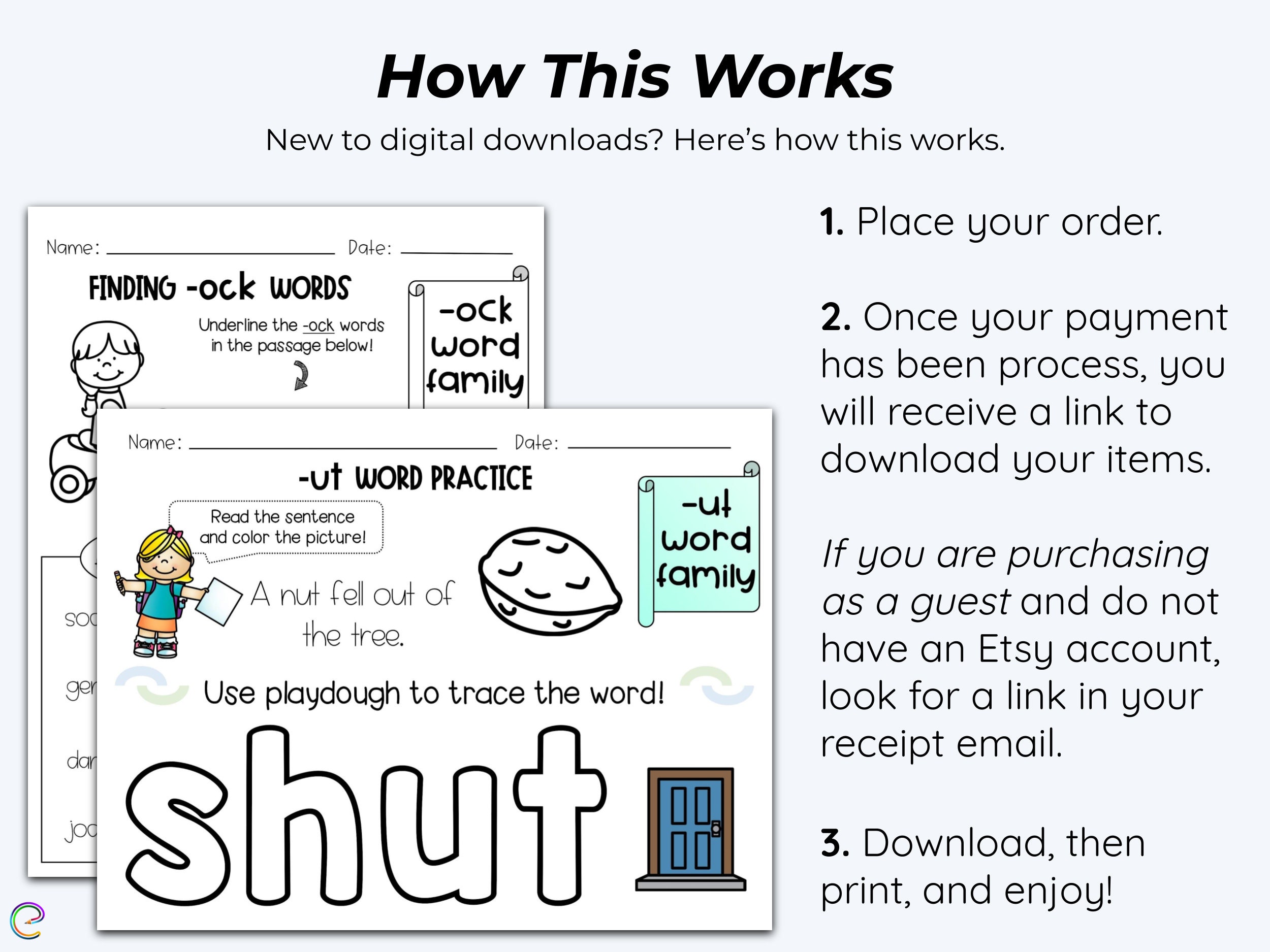 Word Families Short Vowels Vowel Sounds 1st Grade | Etsy