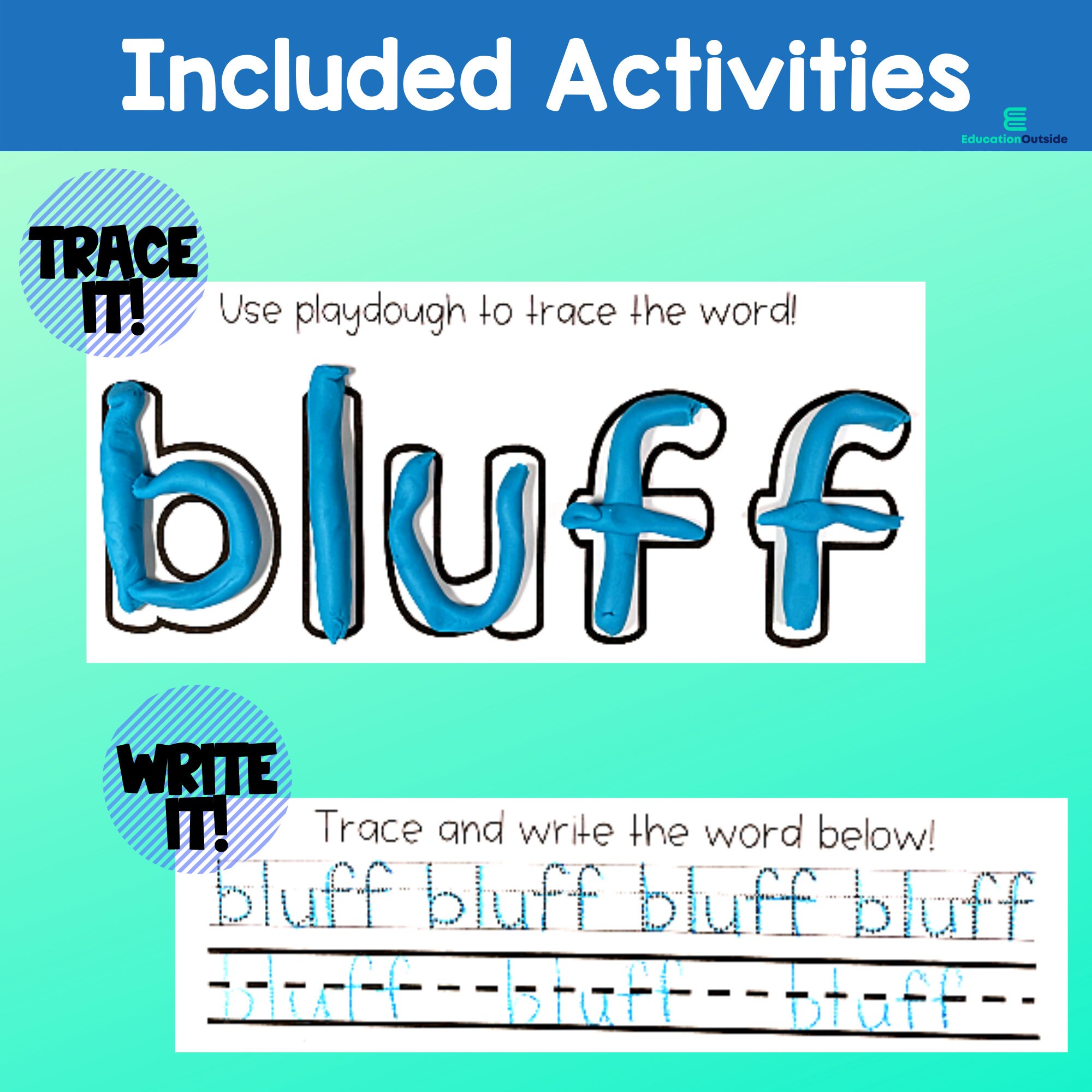118 PAGES Short Vowels Playdough Mats Teaching Resources Fine Motor ...