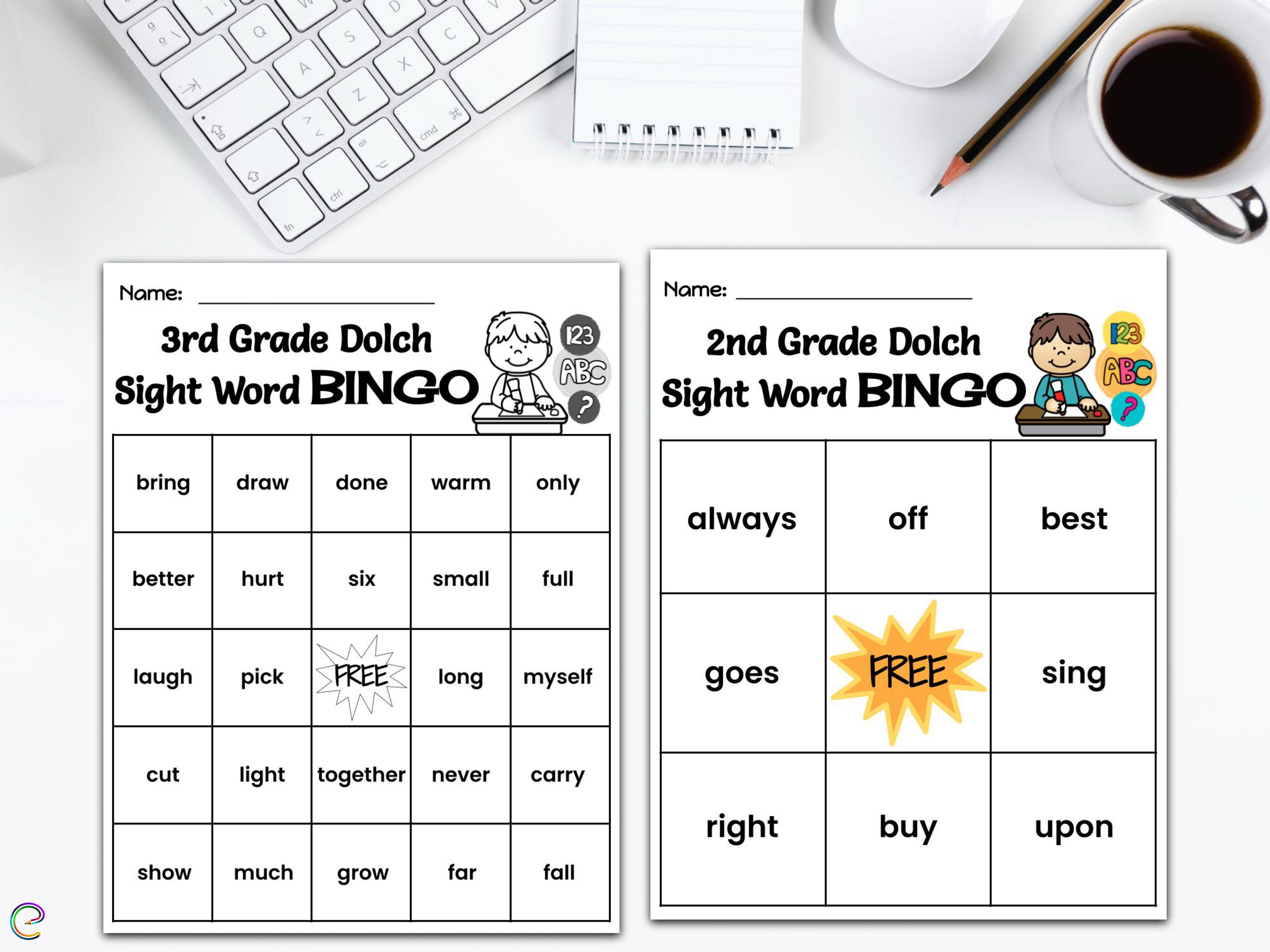 408 Page Sight Word Bingo Mega Bundle, Teacher Resources for Sight Word ...