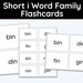 Vowel Sounds, Short I, Word Families, Flash Cards, Reading Printable ...