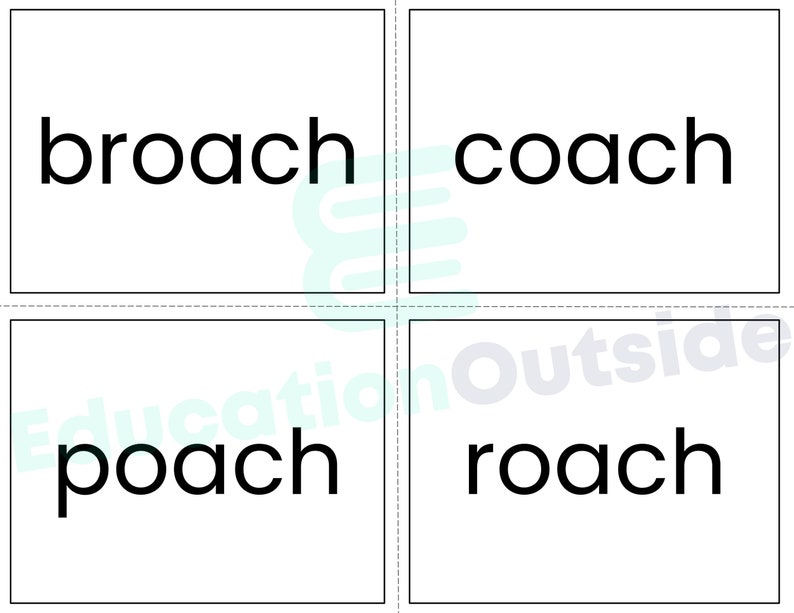 Long O, Flashcards Printable, Vowel Teams, Teaching Resources, Reading ...