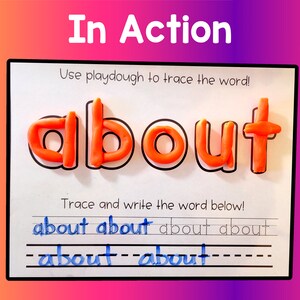 3rd Grade | Dolch Sight Words | Playdough Mats | Activity Sheets ...