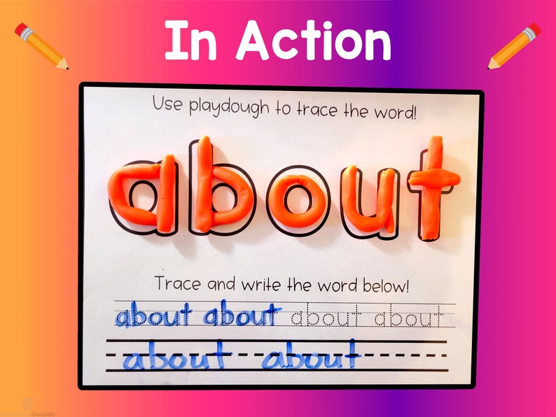 3rd Grade | Dolch Sight Words | Playdough Mats | Activity Sheets ...