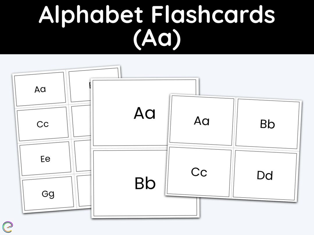 Alphabet Printable, Flashcards Printable, Preschool Alphabet, Daycare ...