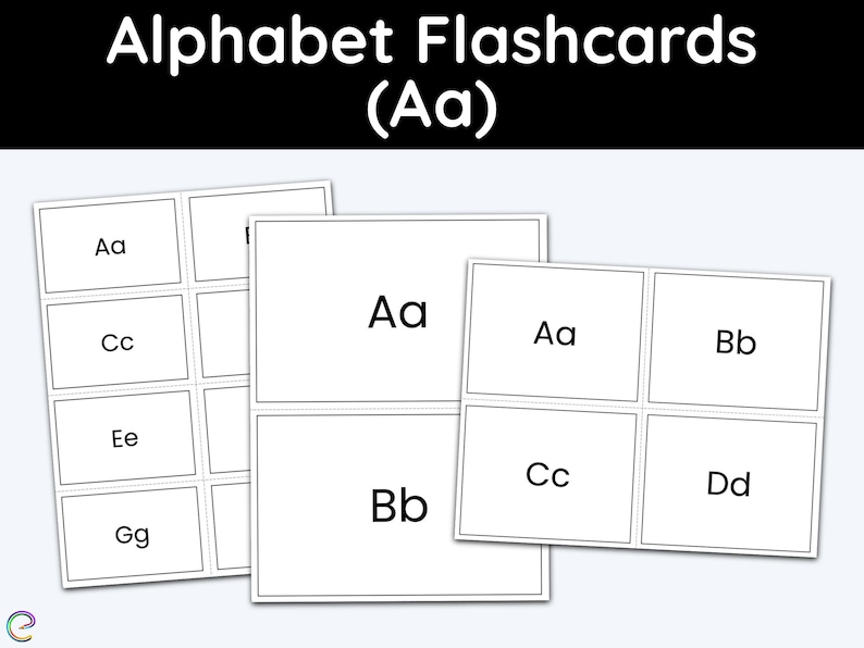 Alphabet Printable, Flashcards Printable, Preschool Alphabet, Daycare ...