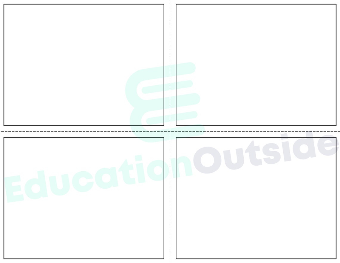 Blank, Printable, Flash Cards, Education Printables, Math Printables ...