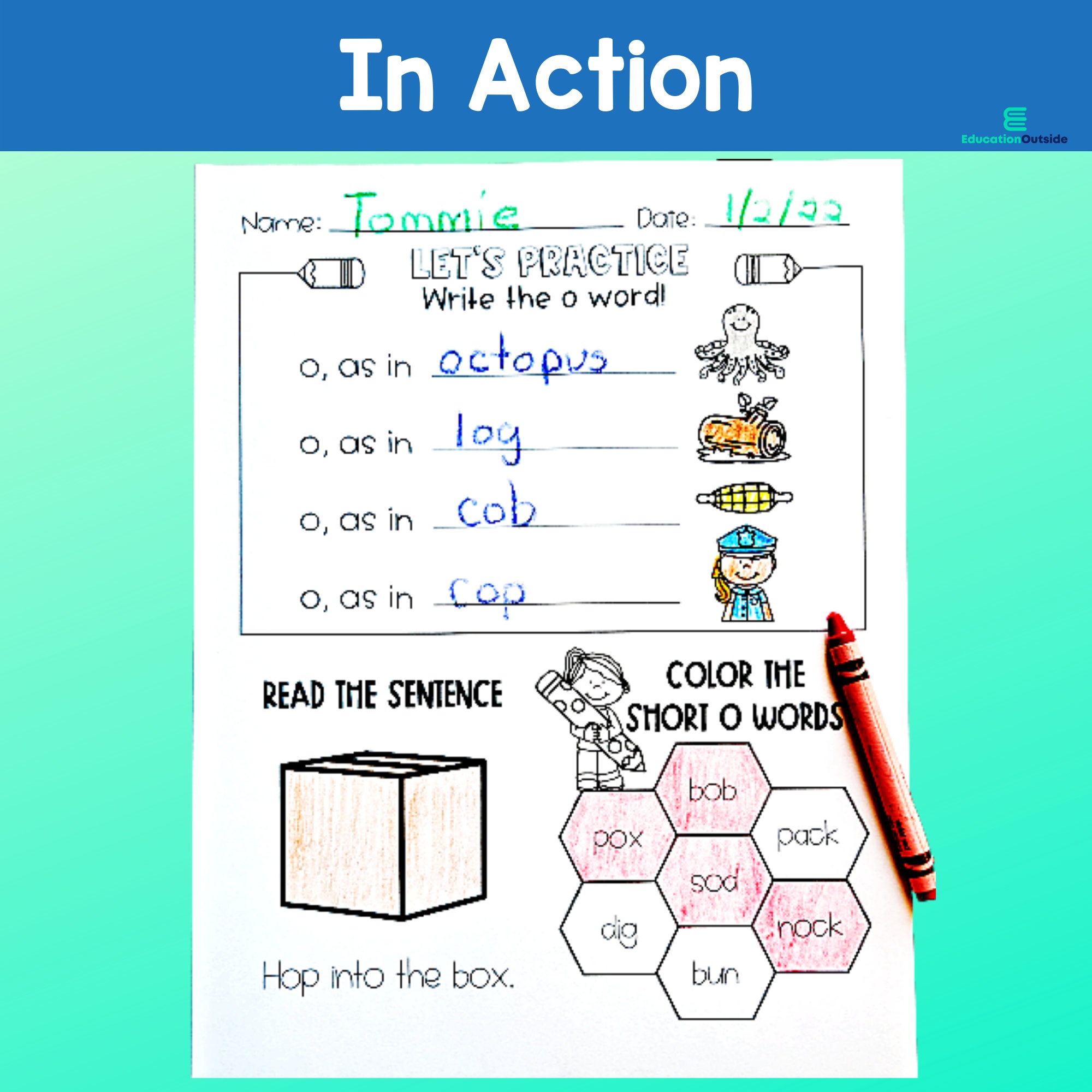 O Words For Kids