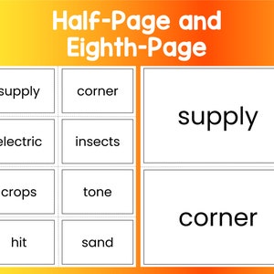 Fry Sight Words | 100 Sight Words | Printable Flash Cards | 4th Grade ...