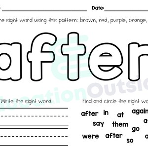 492 PAGES | 1st Grade Worksheets | Dolch | Sight Words | Mega Bundle ...
