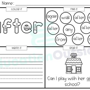 492 PAGES | 1st Grade Worksheets | Dolch | Sight Words | Mega Bundle ...