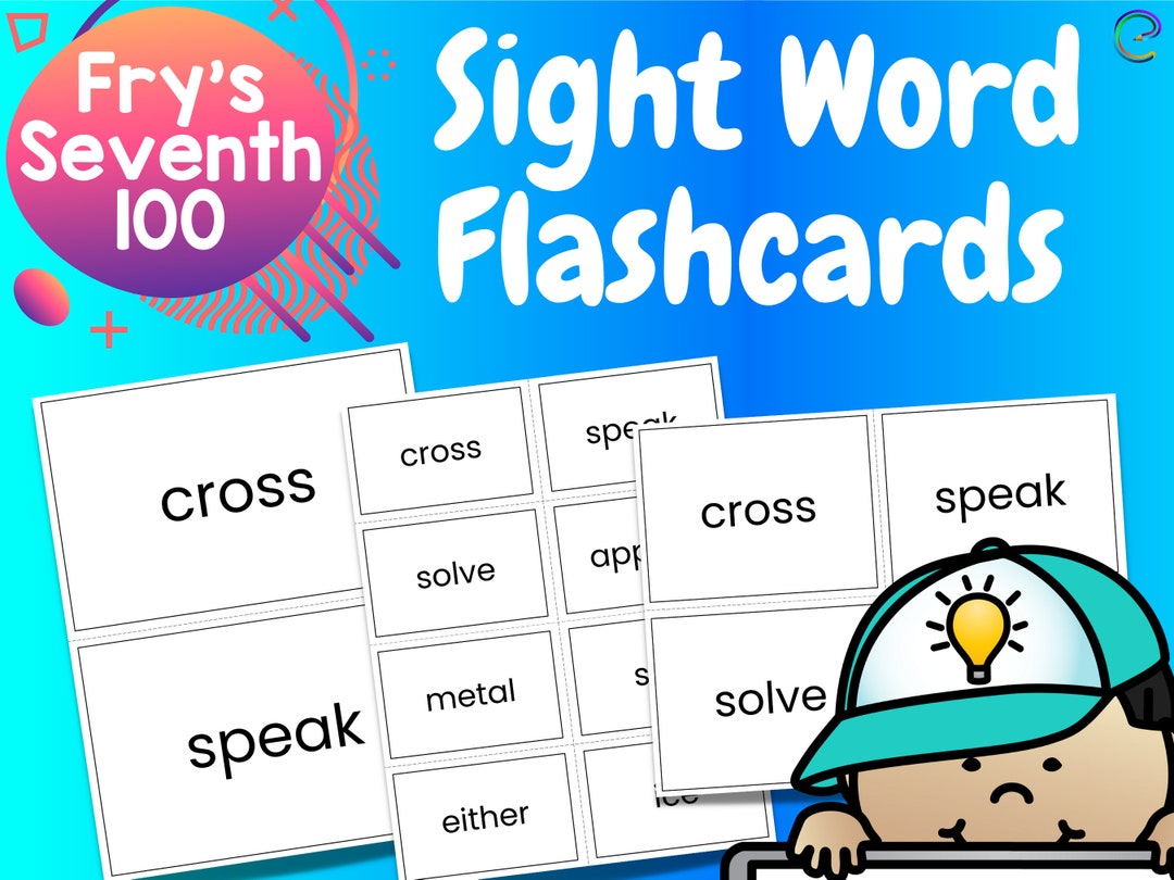 100 Sight Words | Fry Sight Words | Flashcards | 4th Grade | 5th Grade ...