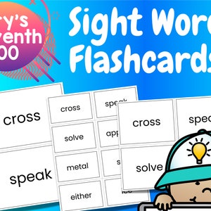 100 Sight Words | Fry Sight Words | Flashcards | 4th Grade | 5th Grade ...