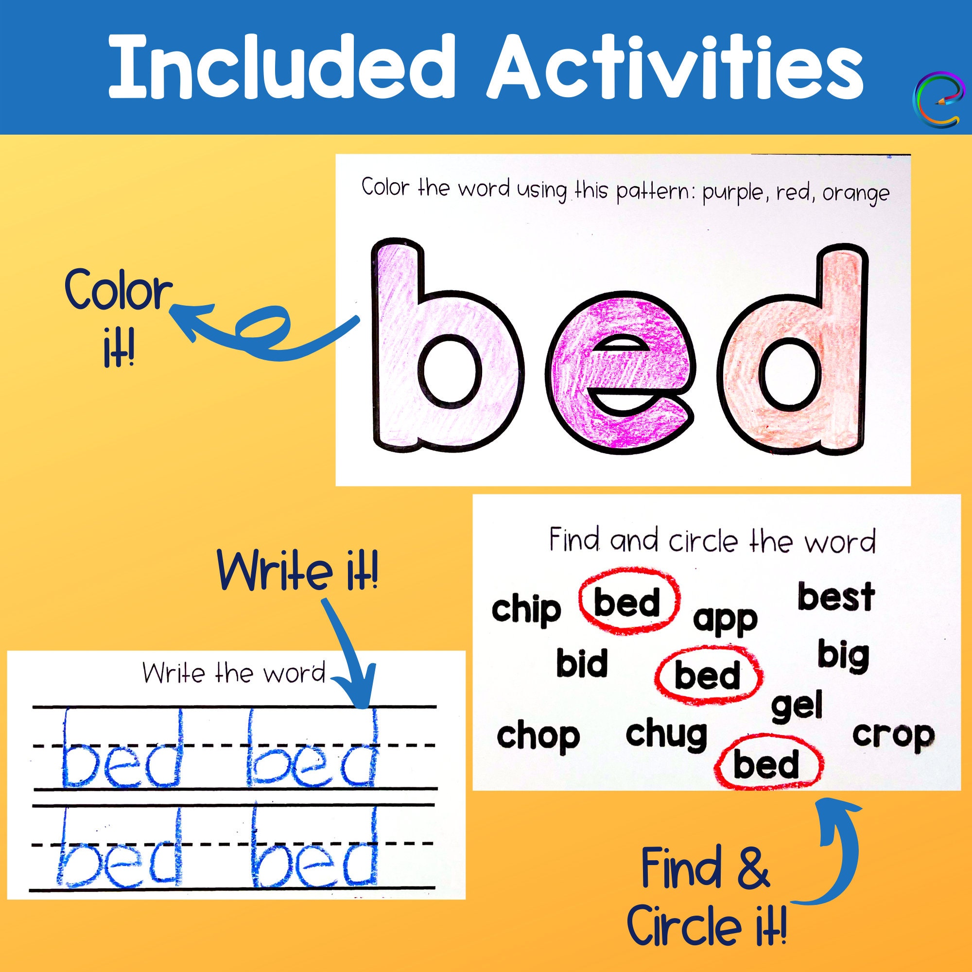 Vowel Sounds, Coloring Worksheets, Short Vowel, Short E, Coloring Pages ...