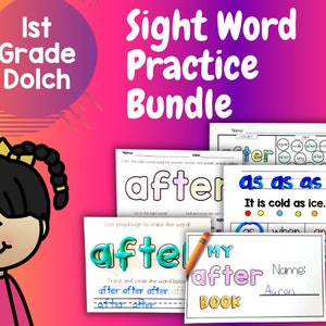 492 PAGES | 1st Grade Worksheets | Dolch | Sight Words | Mega Bundle ...
