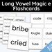 Long Vowels, Magic E, Flash Cards, First Grade, Second Grade ...