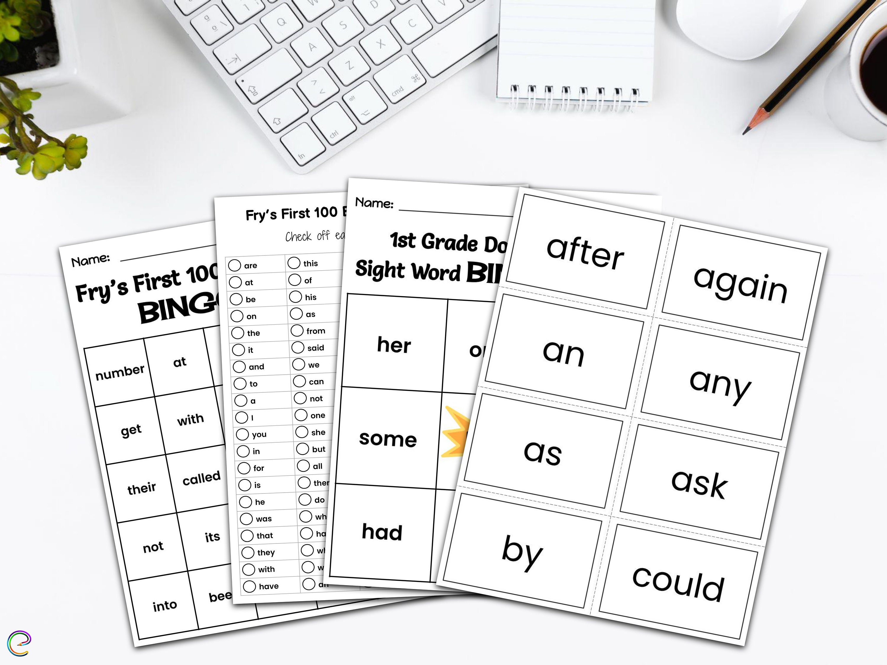 408 Page Sight Word Bingo Mega Bundle Teacher Resources for | Etsy