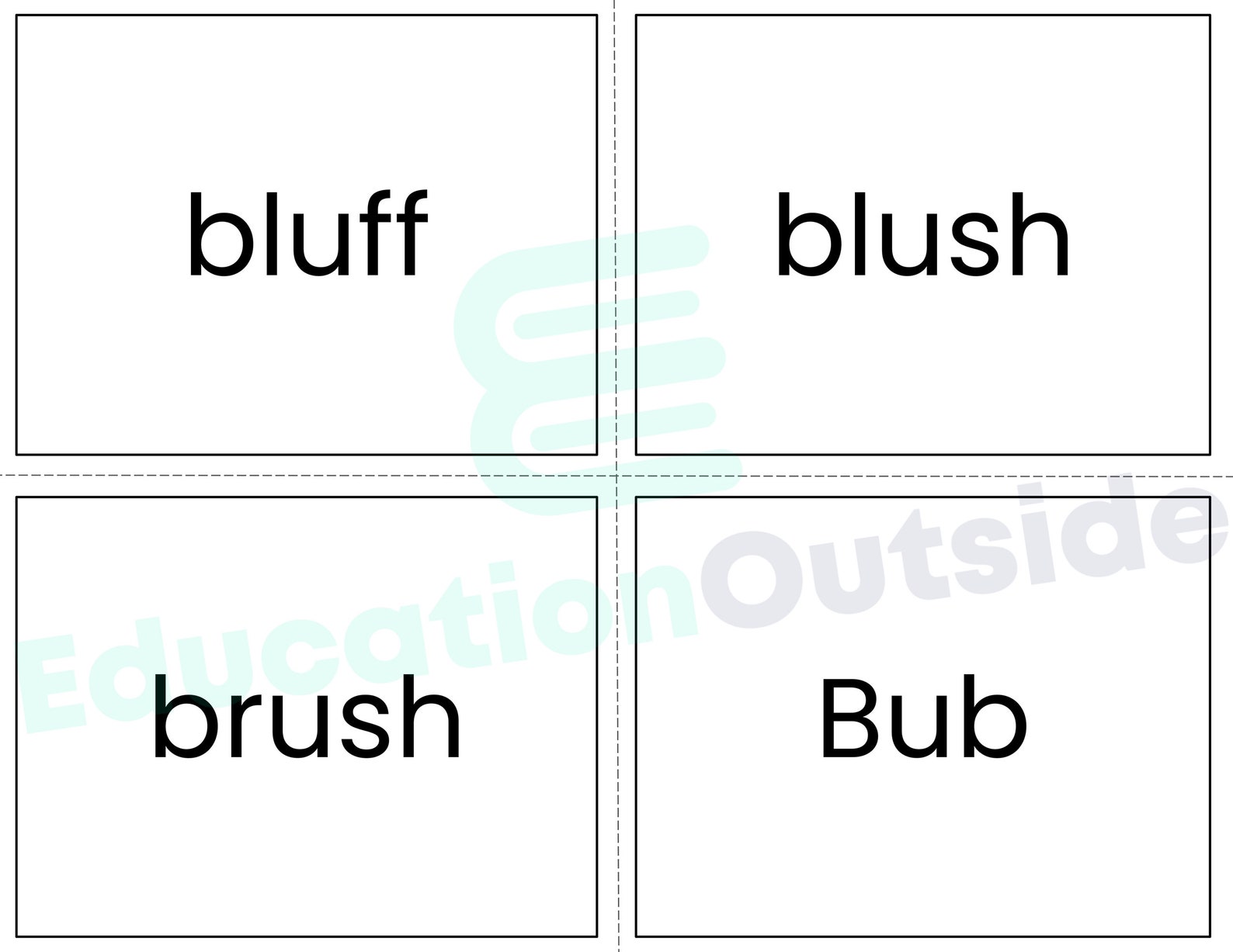 Short U, Flash Cards, Vowels, Phonics, Education Printables, Learning ...